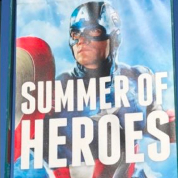 Disney | Art | Rare Capt America Disneyland Summer Of Heroes Poster ...